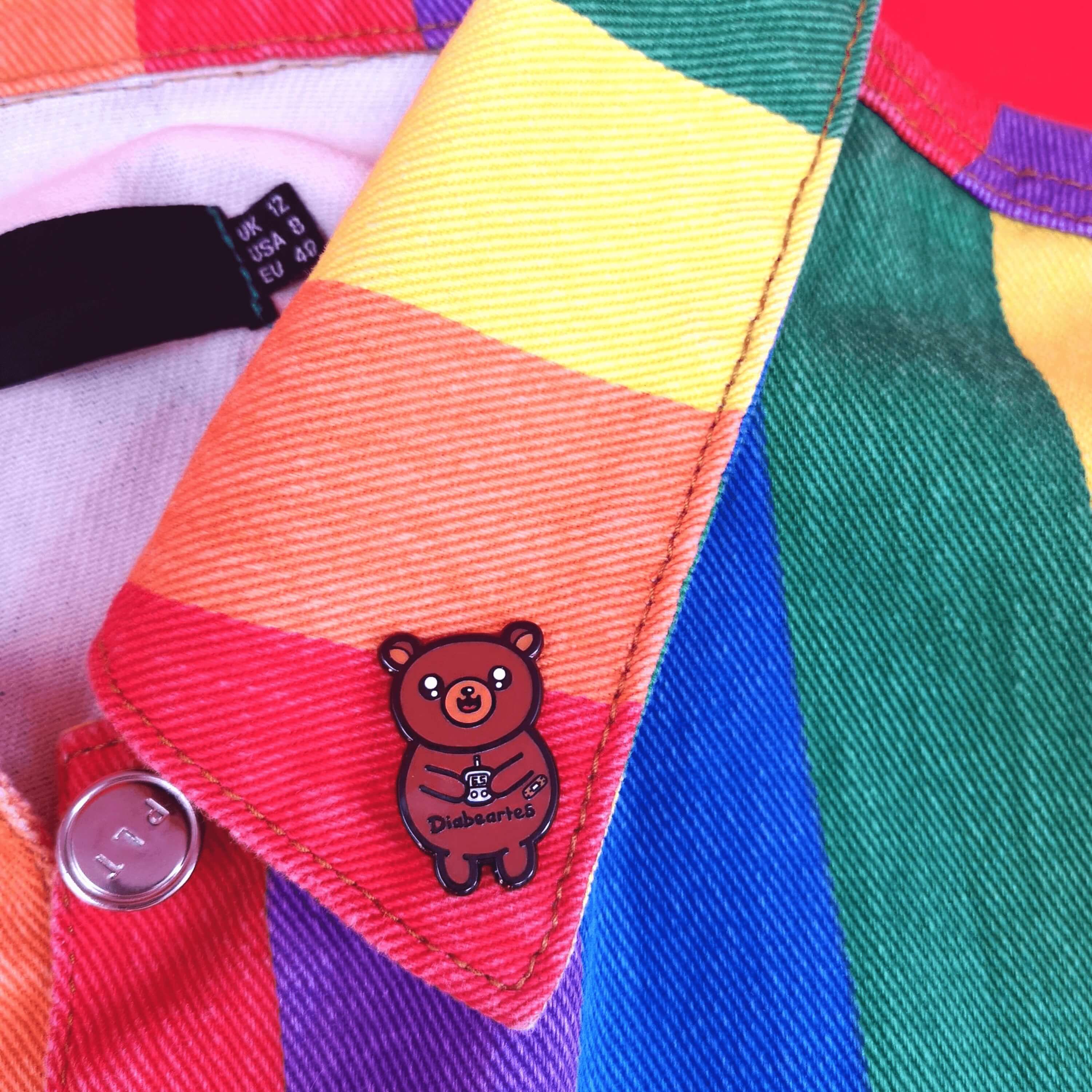 Diabeartes Enamel Pin - Diabetes – innabox