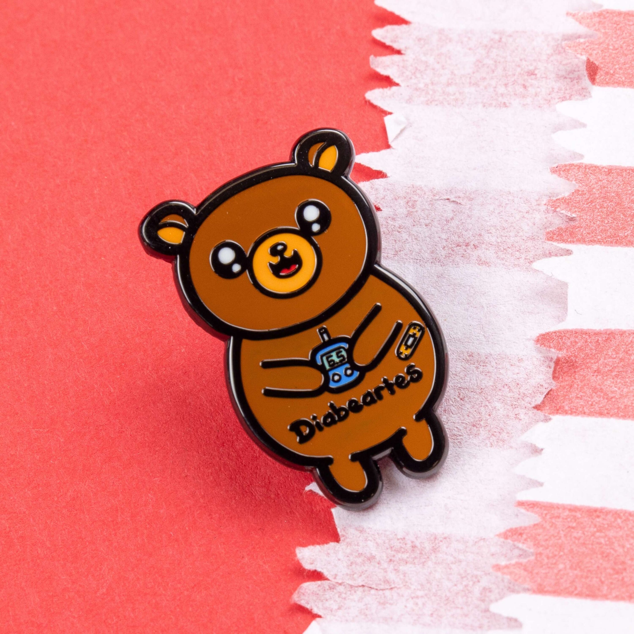 Diabeartes Bear Enamel Pin - Diabetes – innabox