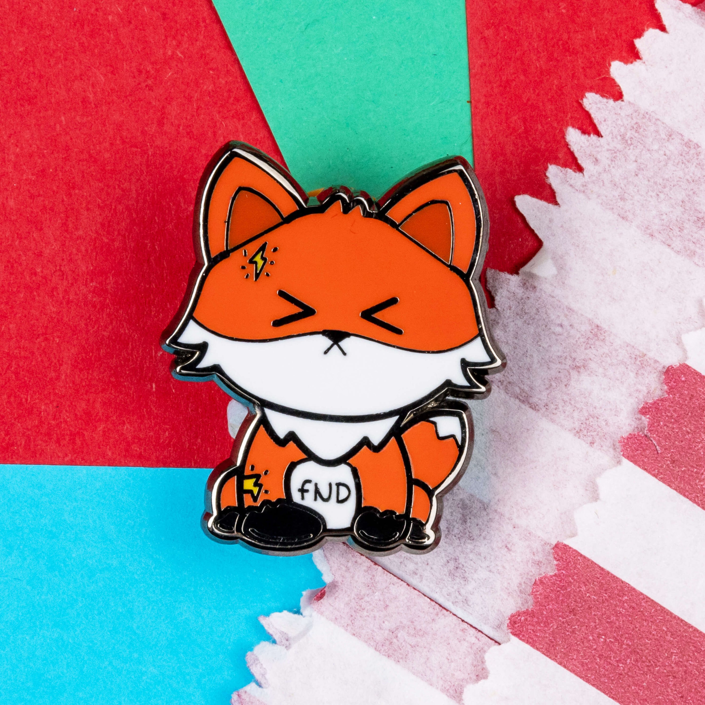 Foxtional Neurological Disorder Fox Enamel Pin - Functional Neurologic ...